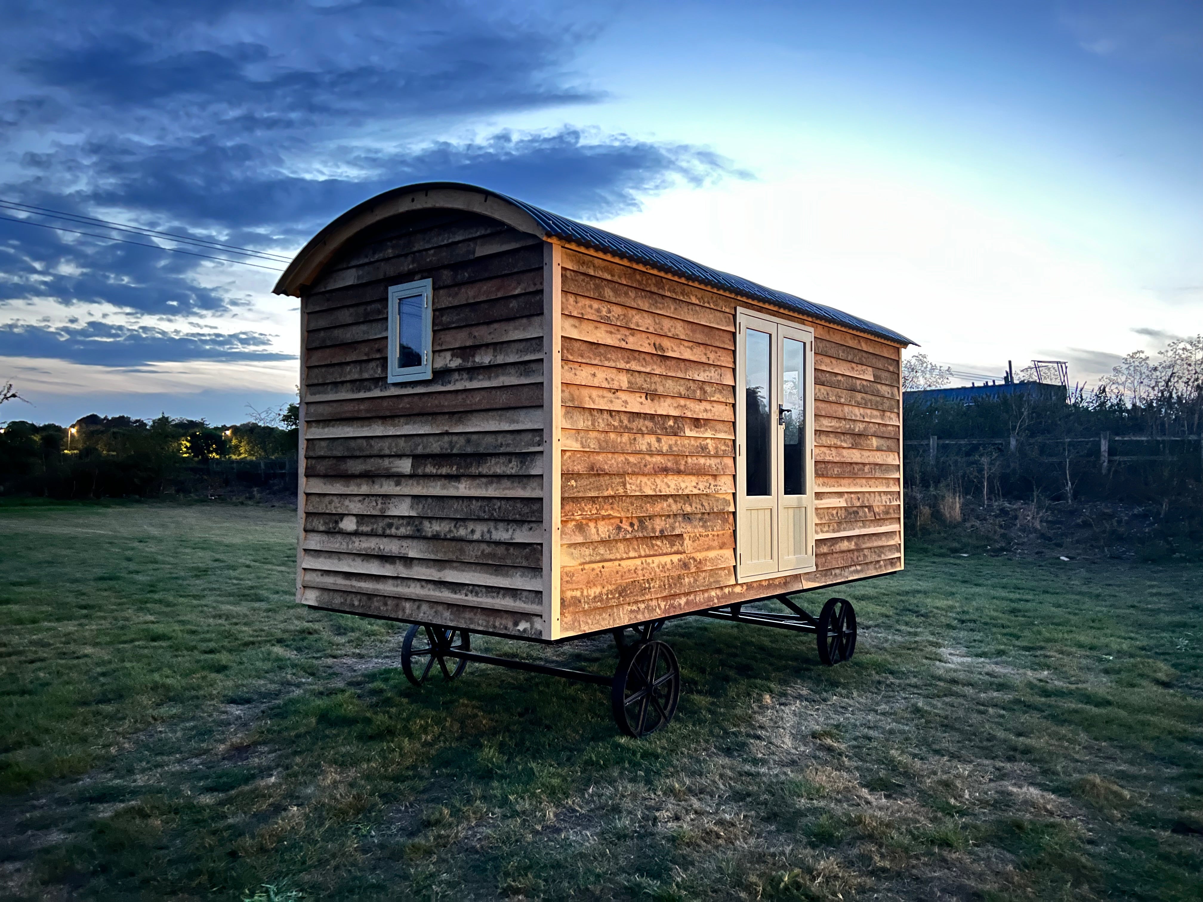 Our Collections of Pre-Built Shepherd Huts & Glamping Pods