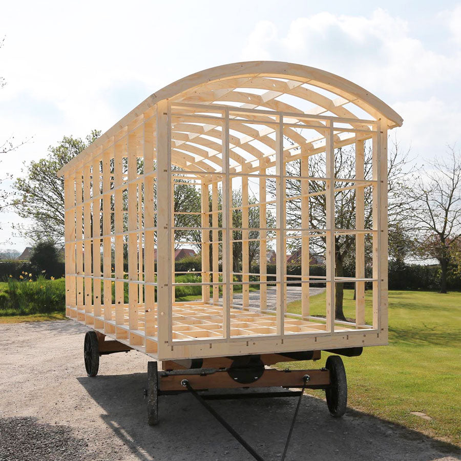XL Shepherd Hut Frame (2440mm Wide) – Harrogate Huts
