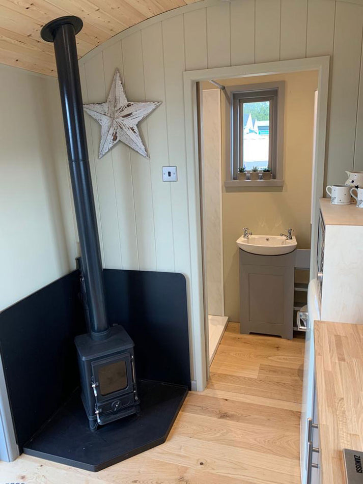 Internal Dividing Wall Cladding – Harrogate Huts