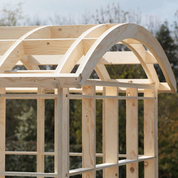 XXL Shepherd Hut Frame (3m Wide)