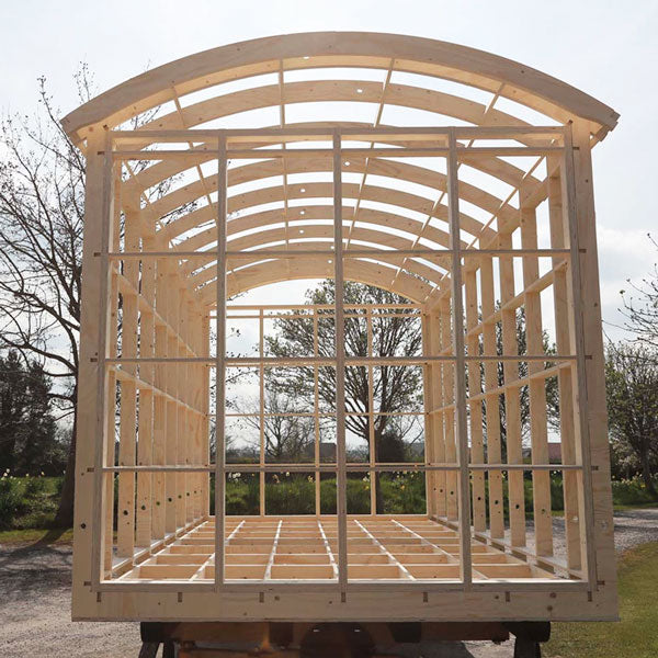 XL Shepherd Hut Frame (2440mm Wide) – Harrogate Huts