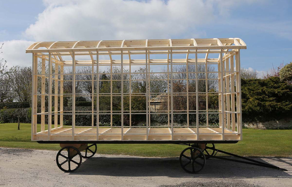 XL Shepherd Hut Frame (2440mm Wide) – Harrogate Huts